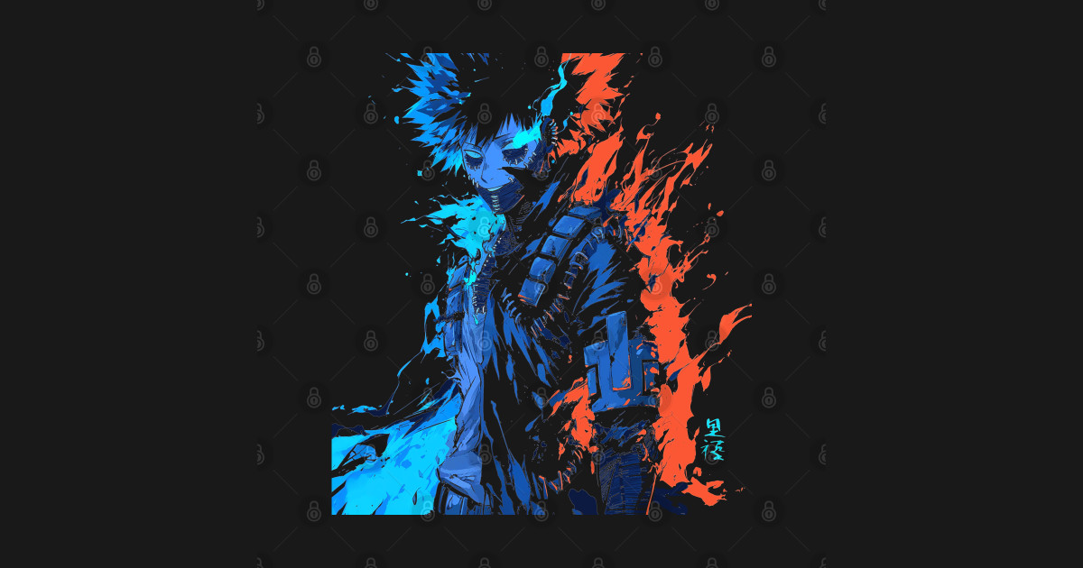 Dabi Fan Art My Hero Academia - Dabi - T-Shirt | TeePublic