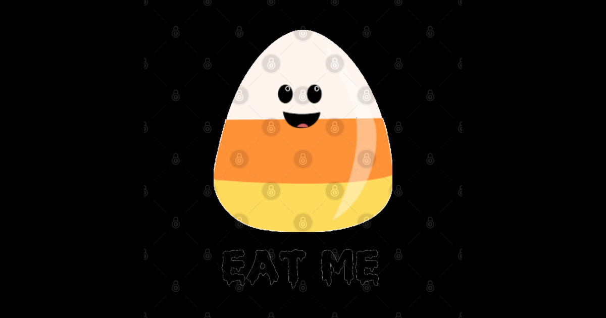 Eat Me - Candy Corn - Candycorn - Sticker | TeePublic