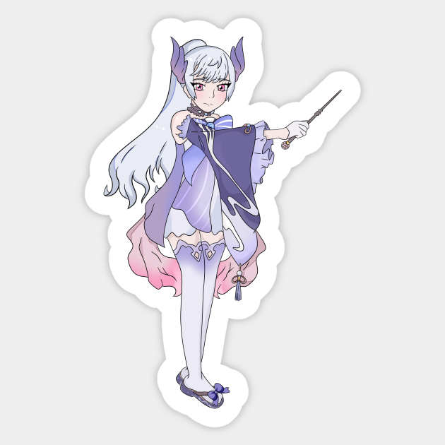 Genshin Noelle - Black Clover - Sticker | TeePublic