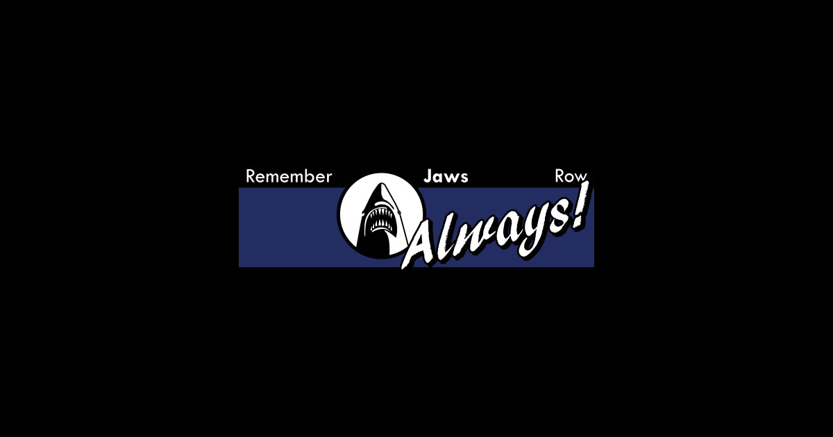 Remember Jaws Parking Sign - Universal Studios - Sticker | TeePublic