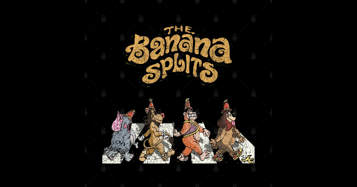 Vintage Banana Splits Walking - Banana Splits - Posters and Art Prints ...