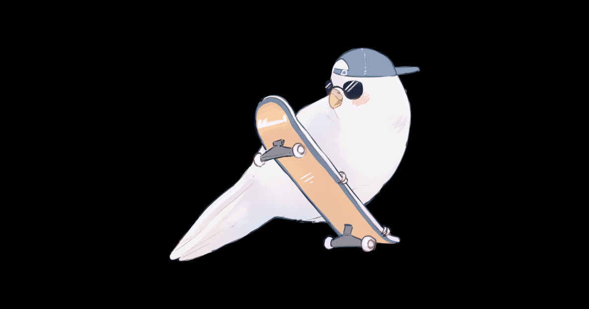 Coo Bird - Bird - Sticker | TeePublic