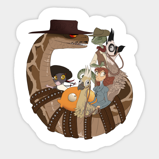 The Ballad of Rango - Rango - Sticker | TeePublic