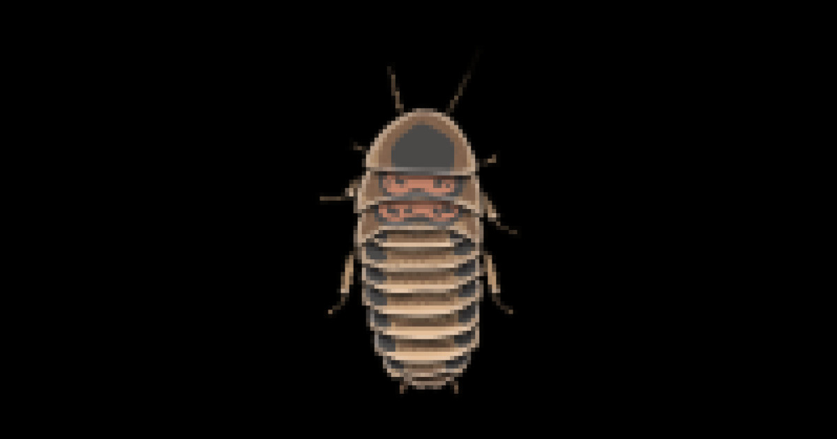 8bit pixel Dubia Cockroach (Blaptica dubia) - 8bit - Pin | TeePublic