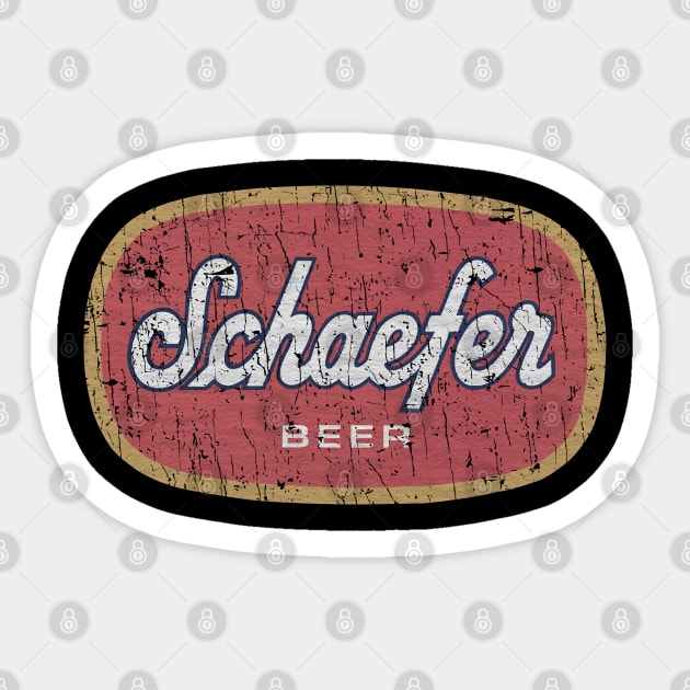 Vintage - Schaefer Beer - Vintage - Sticker | TeePublic