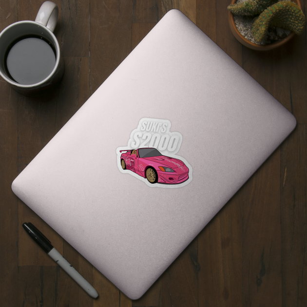 Suki's S2000 { fast and furious } - Fast And Furious - Sticker | TeePublic