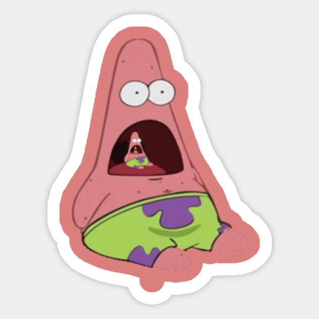 Patrick inside a Patrick inside a Patrick - Patrick Star - Sticker ...