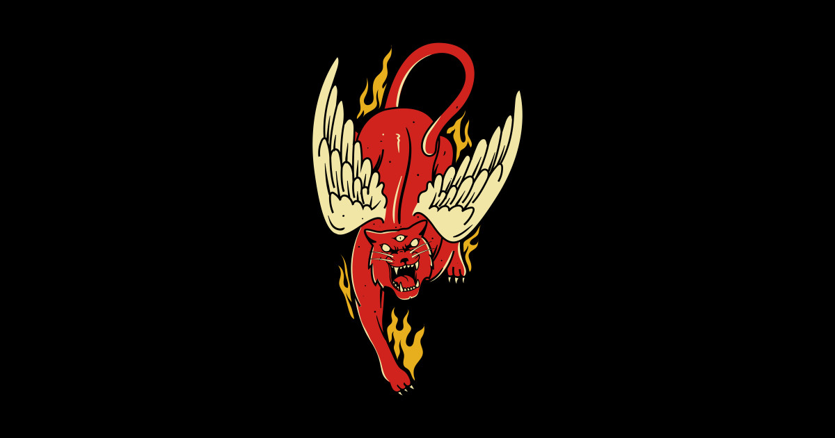 Tiger Hell - Tiger Art - Sticker | TeePublic