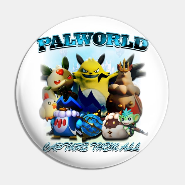 palworld custom design - Palworld - Pin | TeePublic