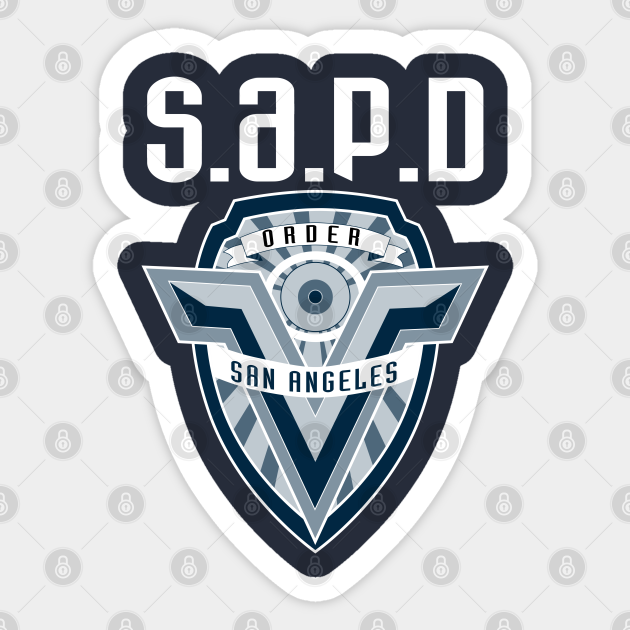 SAPD - Demolition Man - Sticker | TeePublic