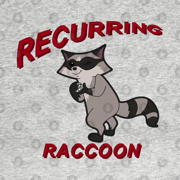 Recurring Raccoon - Milo Murphys Law - T-Shirt | TeePublic