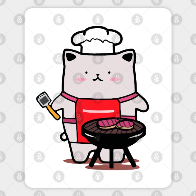 bbq drawing cute