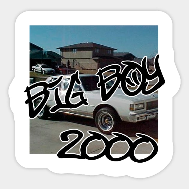 BIG BOY 2000 - Skate - Sticker | TeePublic