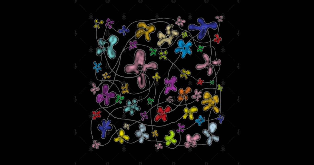 one line drawing, flower - One Line Drawing - Sticker | TeePublic