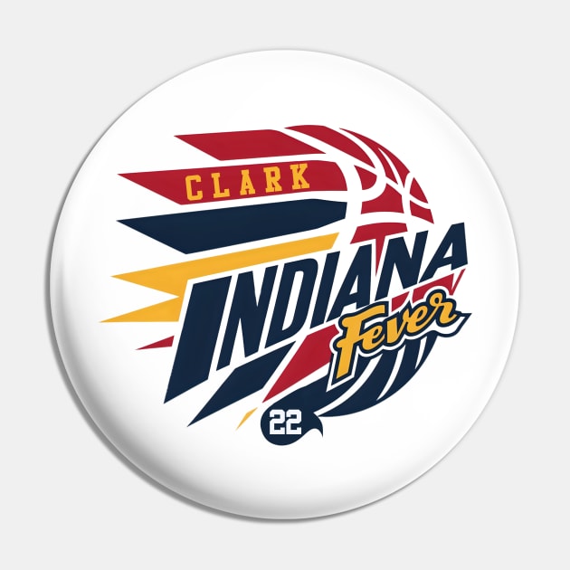 Caitlin Clark Fever - Caitlin Clark - Pin | TeePublic