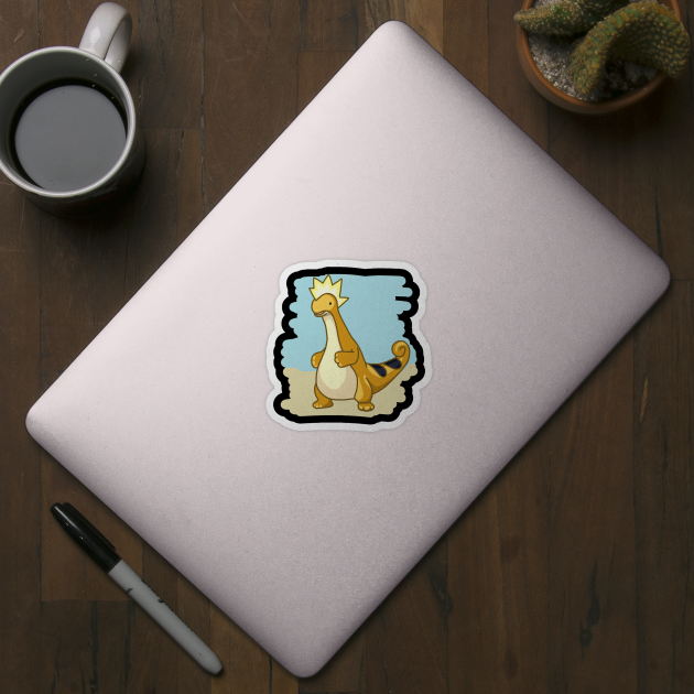 relaxaurus lux - Palworld - Sticker | TeePublic