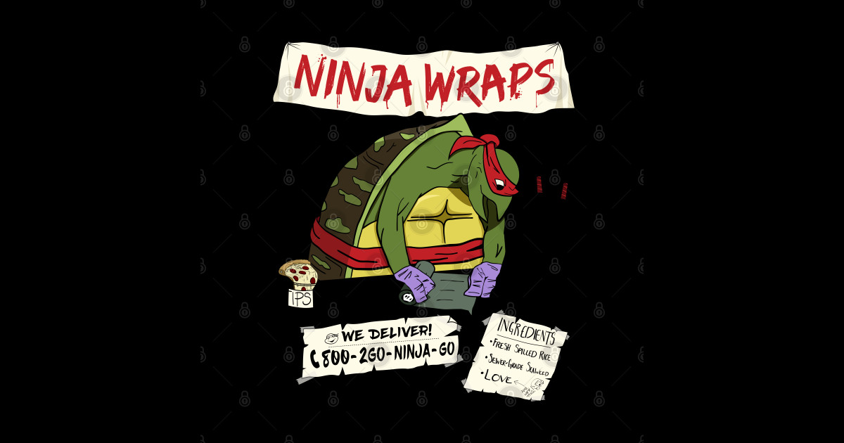 Ninja Wraps - Teenage Mutant Ninja Turtles Ninja Wrap - Sticker | TeePublic