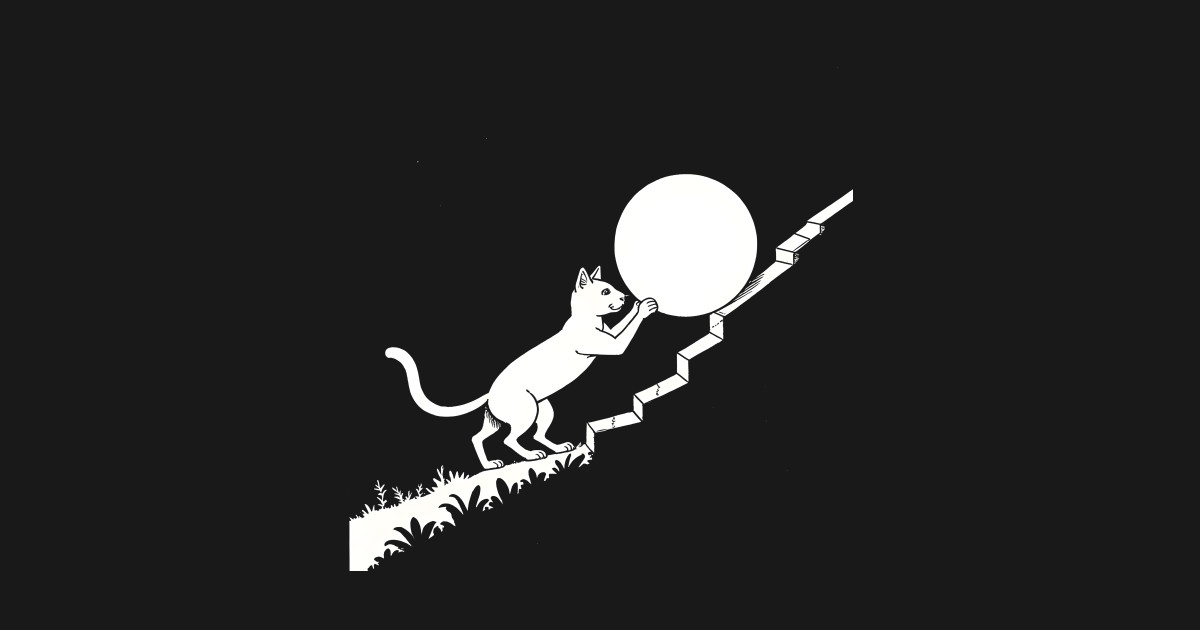 Whisker Workout | The Myth of Sisyphus Cat | Feline Philosophy Play ...