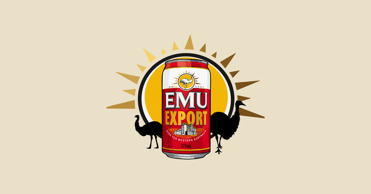 Emu Export Beer - Beer - T-Shirt | TeePublic