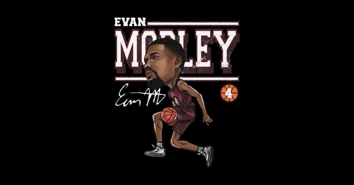Evan Mobley Cleveland Cartoon - Evan Mobley - Sticker | TeePublic