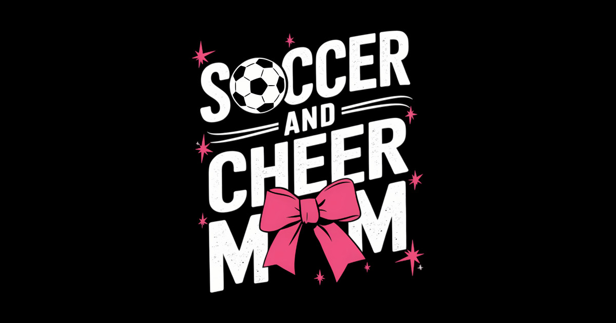 Soccer And Cheer Mom Cheerleader - Soccer And Cheer Mom Cheerleader ...