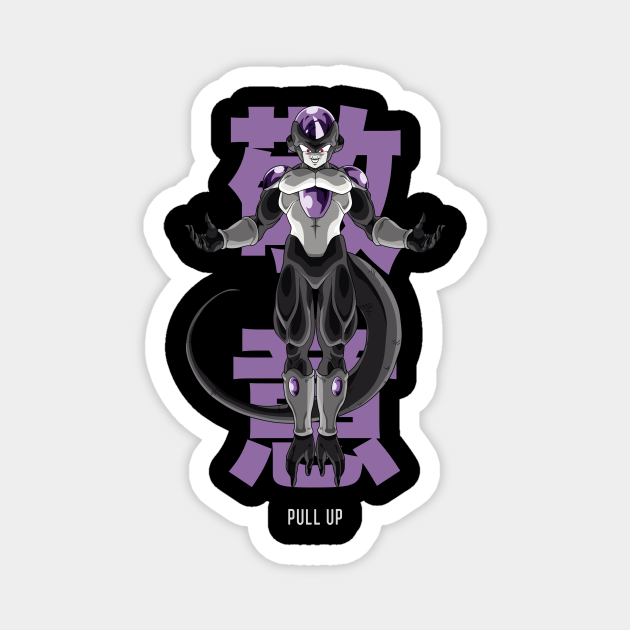 black frieza drip - Dragonballsuper - Magnet | TeePublic