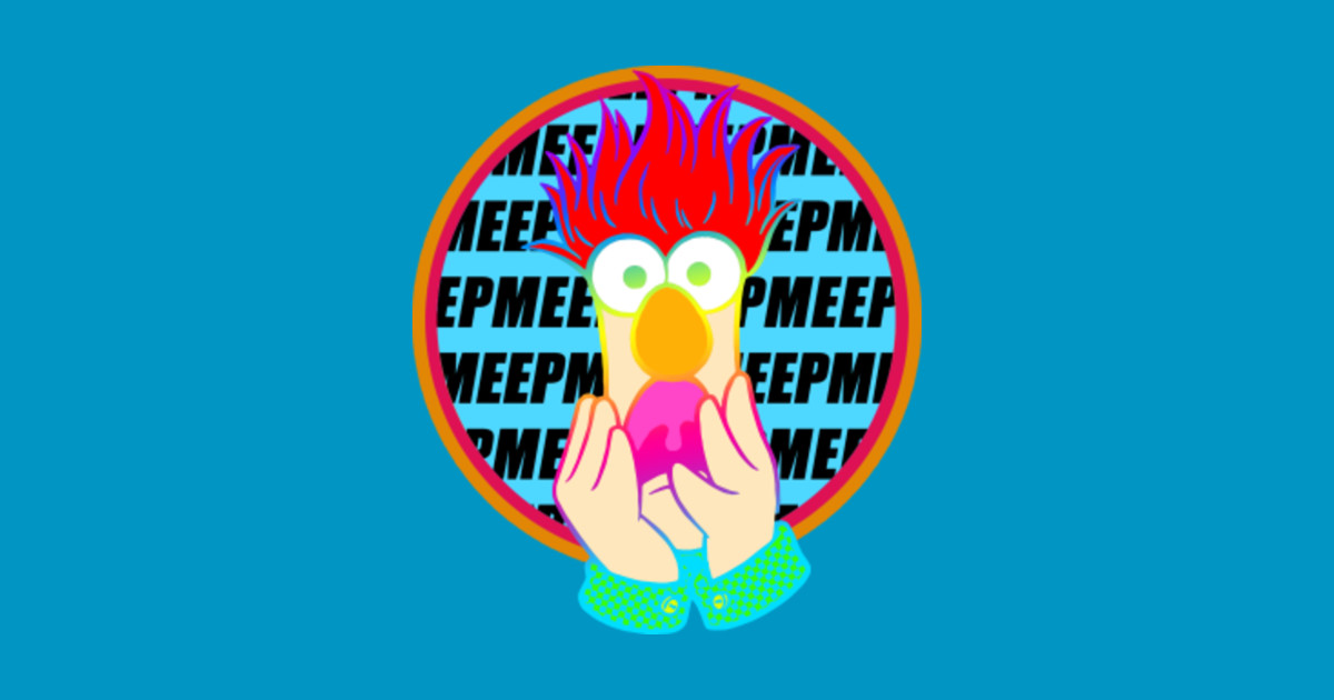 Meeping Beaker - Beaker Muppet - T-Shirt | TeePublic