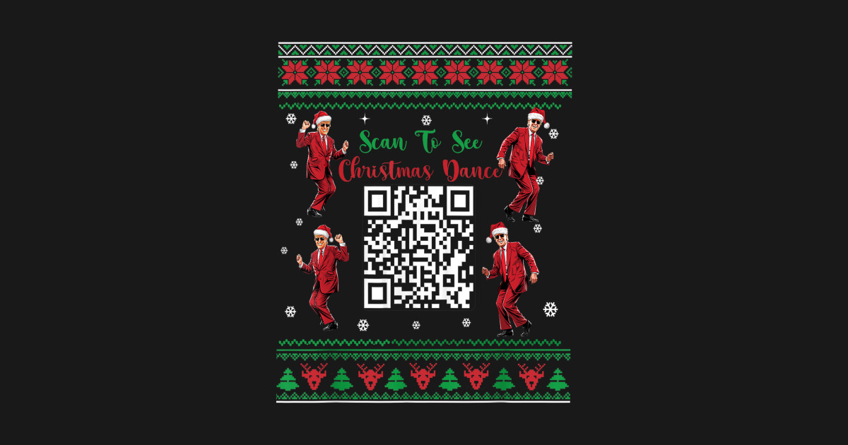 QR Trump Dance Code President Dance Code Christmas Dance Fun - Qr Trump ...