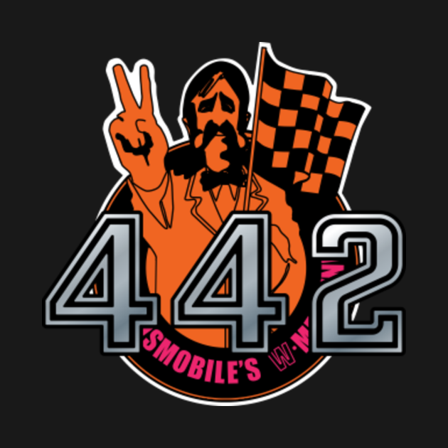 Dr Oldsmobile Modern 442 Logo - Dr Oldsmobile Modern 442 Logo - T-Shirt ...