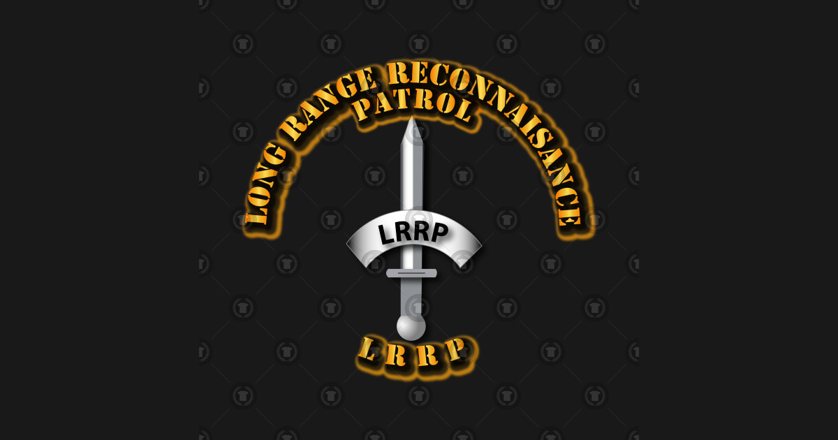 Badge - LRRP - Badge Lrrp - Sticker | TeePublic