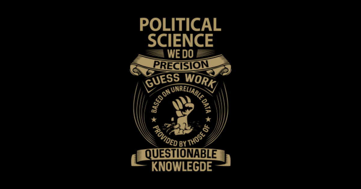 Political Science - We Do Precision - Political Science - Sticker ...
