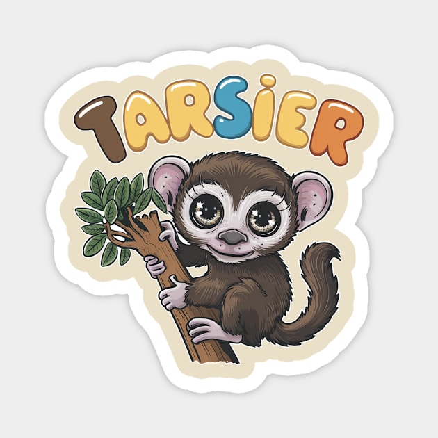Tarsier tiny monkey lemur primate Cute Chibi Animal Bohol Philippines ...