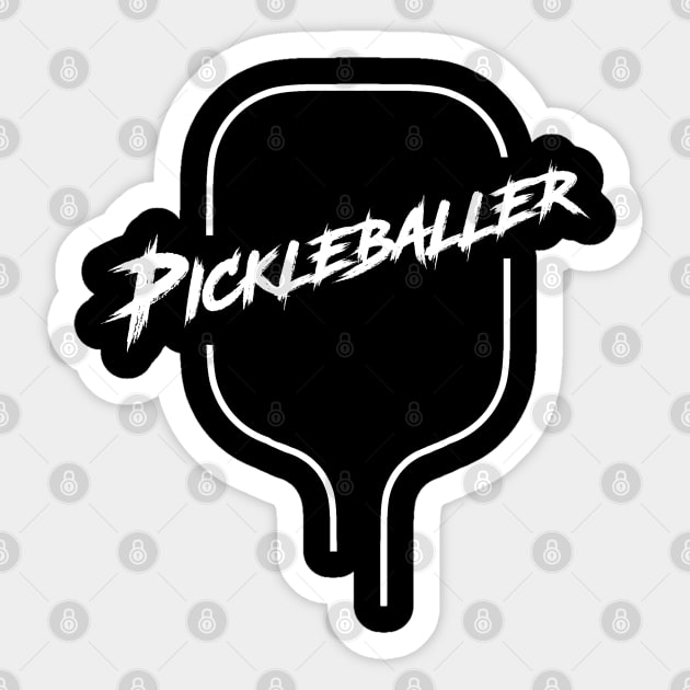 Pickleballer - Pickleball - Sticker | TeePublic