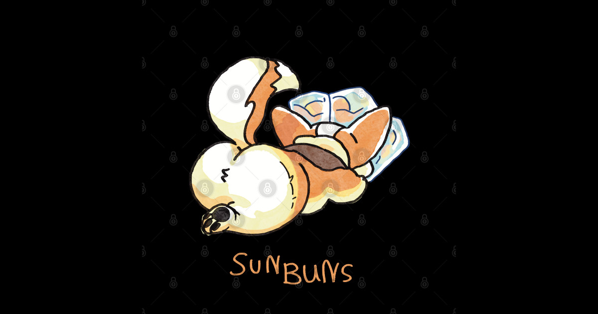 Sun Buns - Sun Buns - Sticker | TeePublic