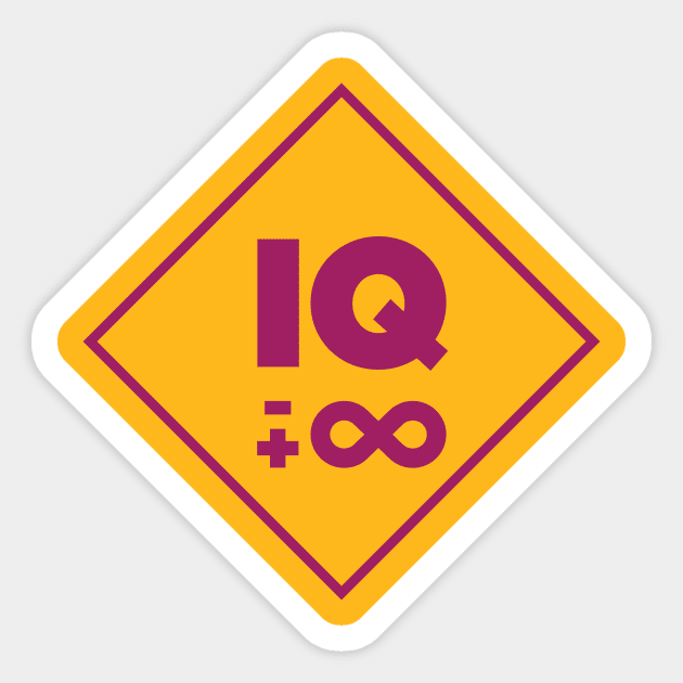 IQ Test Color - Iq Test - Sticker | TeePublic