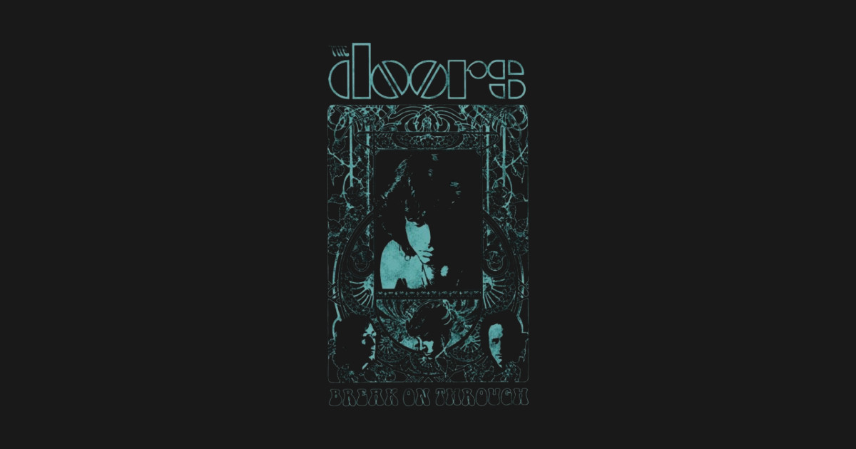 Retro Band "the doors" Design - The Doors - T-Shirt | TeePublic
