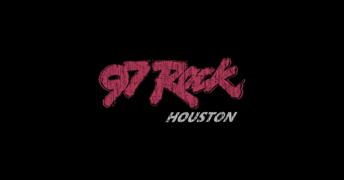 97 Rock Houston - Radio - Sticker | TeePublic