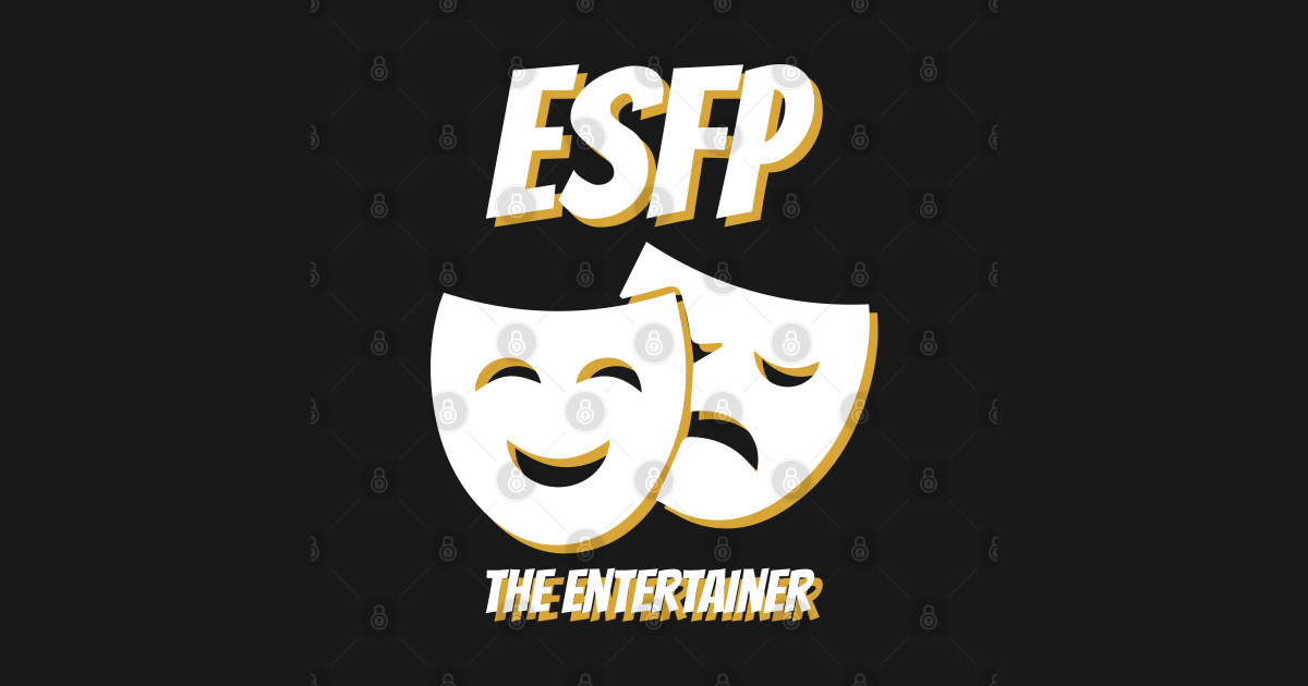 ESFP Entertainer MBTI types 16D Myers Briggs personality gift with icon ...