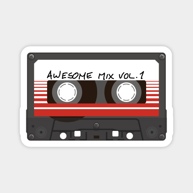 Awesome Mix Vol. 1 - Awesome Mix Vol 1 - Magnet | TeePublic