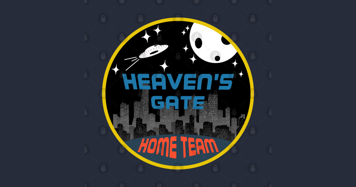 Death Cult Heavens Gate Home Team - Heavens Gate - T-Shirt | TeePublic