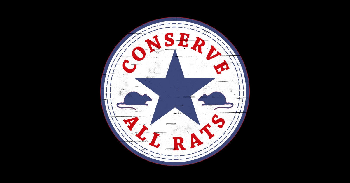 Conserve All Rats - Star - Sticker | TeePublic