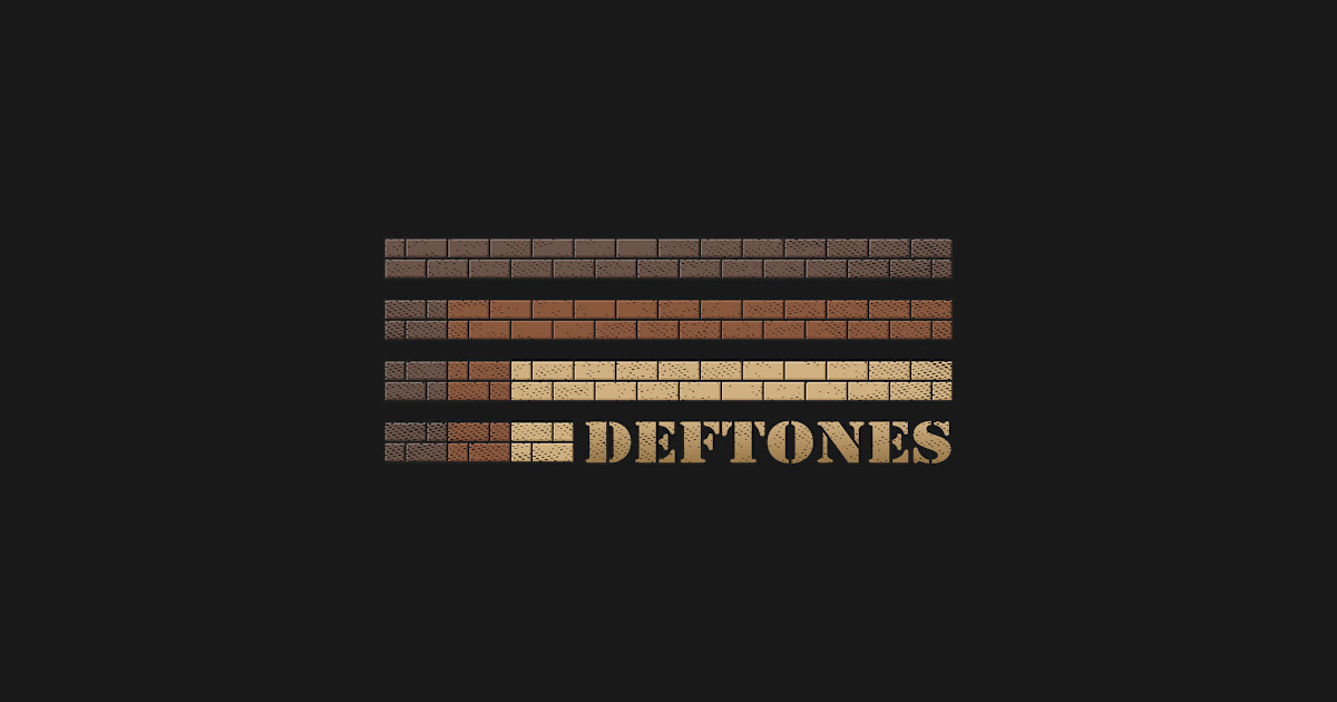 Deftones Stripes - Musician - T-Shirt | TeePublic