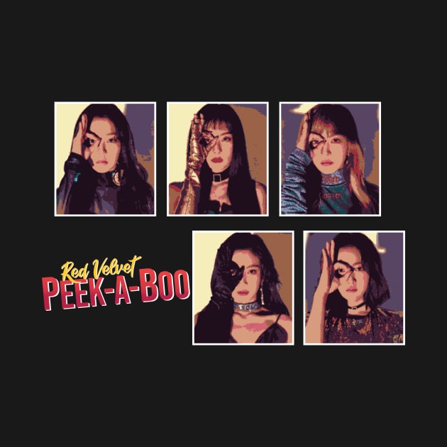 Red Velvet Peek-A-Boo - Red Velvet - T-Shirt | TeePublic