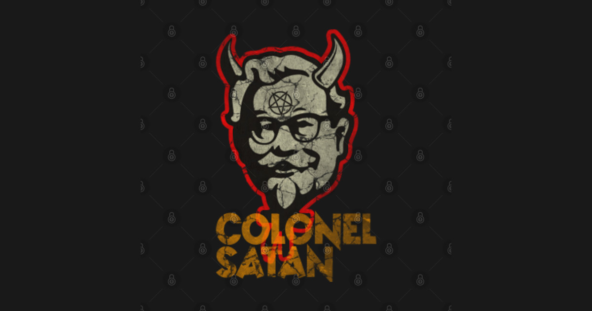 Colonel Satan - Satan - T-Shirt | TeePublic