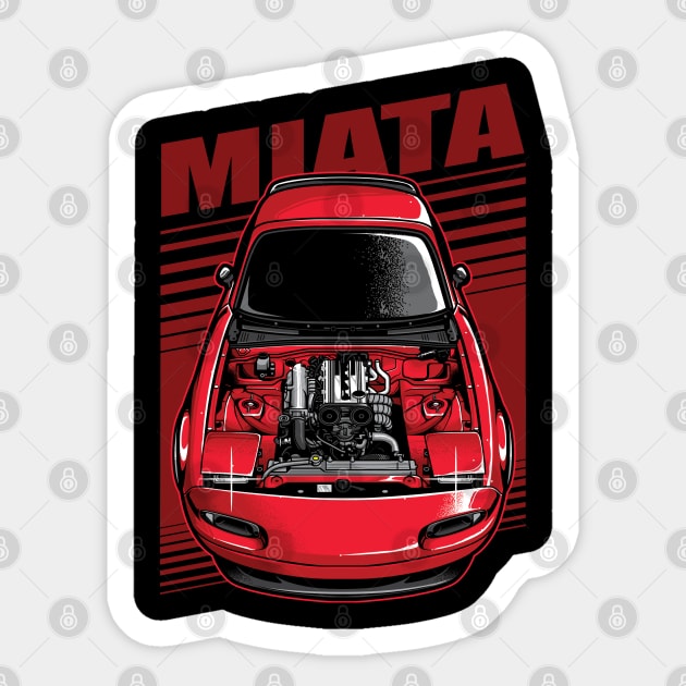 Mazda MX-5 - Mazda Mx5 - Sticker | TeePublic