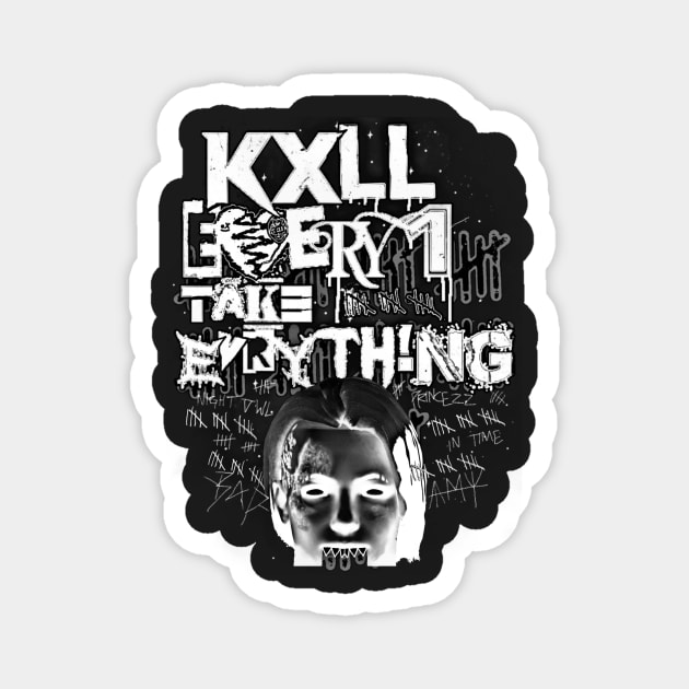 BAD AMY ''TAKE EVERYTHING'' - Bad Amy - Magnet | TeePublic