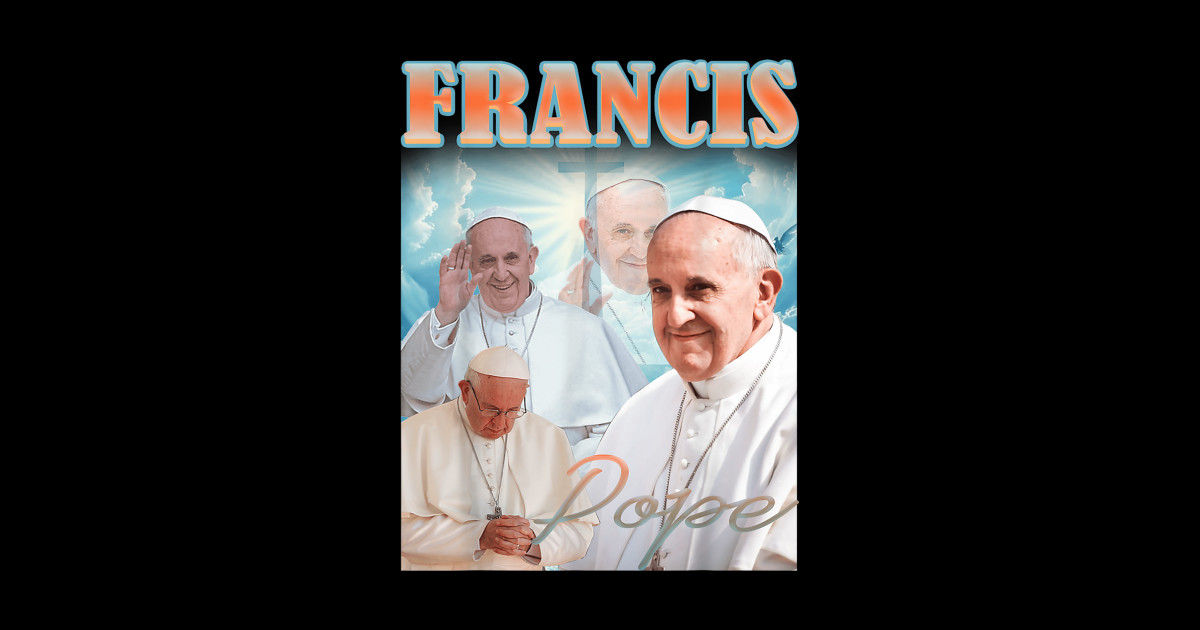 Pope Francis Vintage - Pope Francis - Sticker | TeePublic
