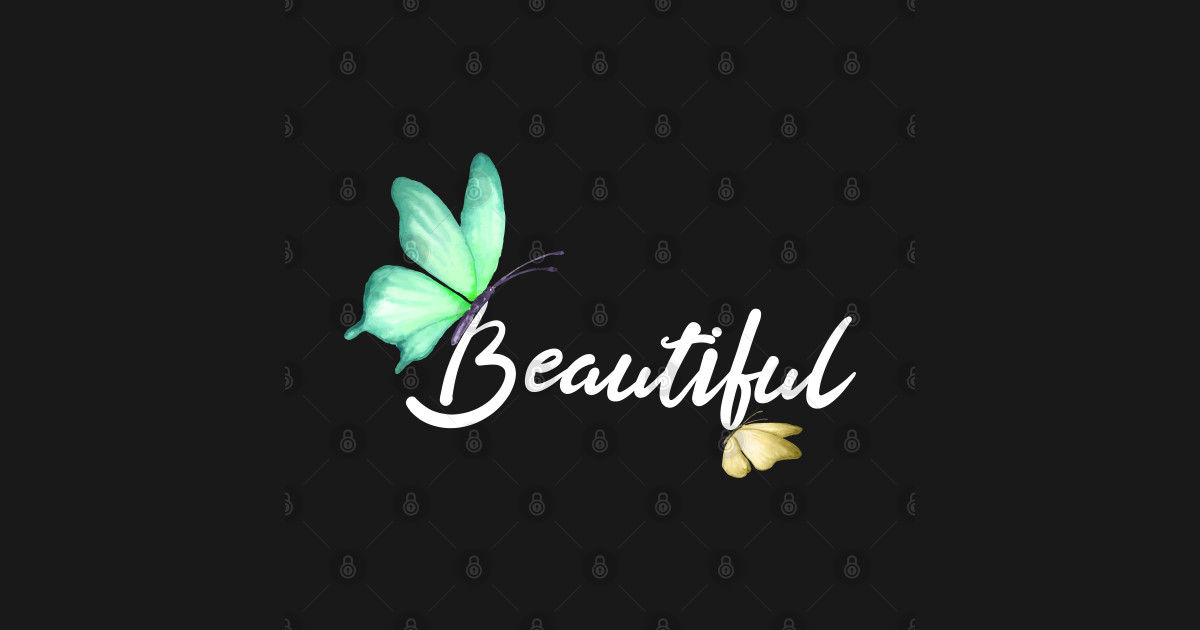 beautiful - Beautiful - Sticker | TeePublic