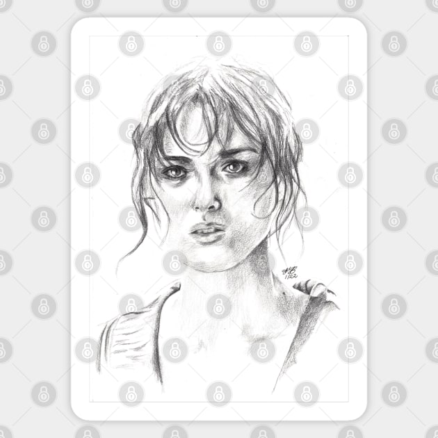 Lizzie in the rain - Elizabeth Bennet - Sticker | TeePublic