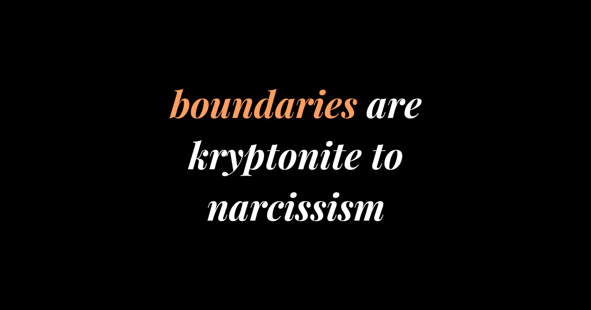 Narcissism and boundaries - Narcissist Gaslighting - Sticker | TeePublic